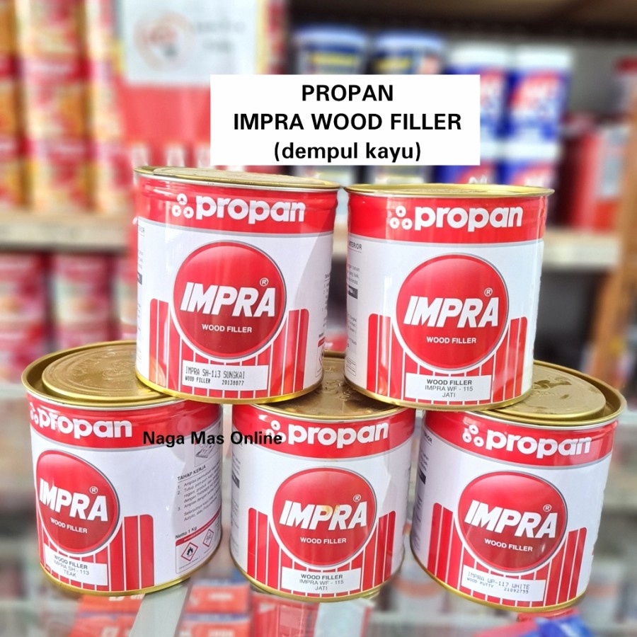 Jual PROPAN IMPRA WOOD FILLER / DEMPUL KAYU / WOOD FILLER / TEAK / JATI ...