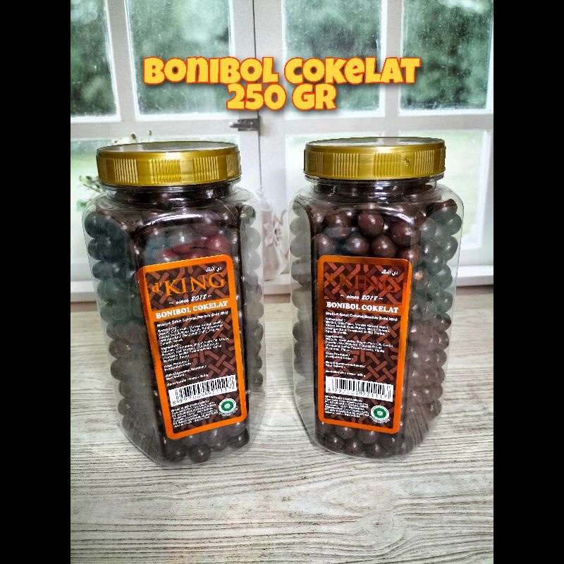 Jual BONIBOL CHOCOLATE BISKUIT BULAT SALUT COKLAT 250 GR | Shopee Indonesia