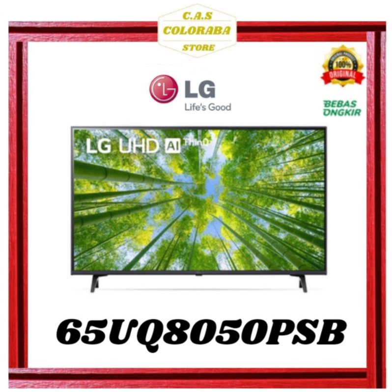 Jual TV LG 65UQ8050PSB SMART TV 65 INCH LED 4K UHD MAGIC REMOTE 65UQ8050 65UQ80 65UQ UQ8050 ...