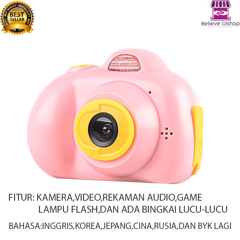 Jual (COD)Kamera Anak Digital Mini Single-Lens-K2. | Shopee Indonesia