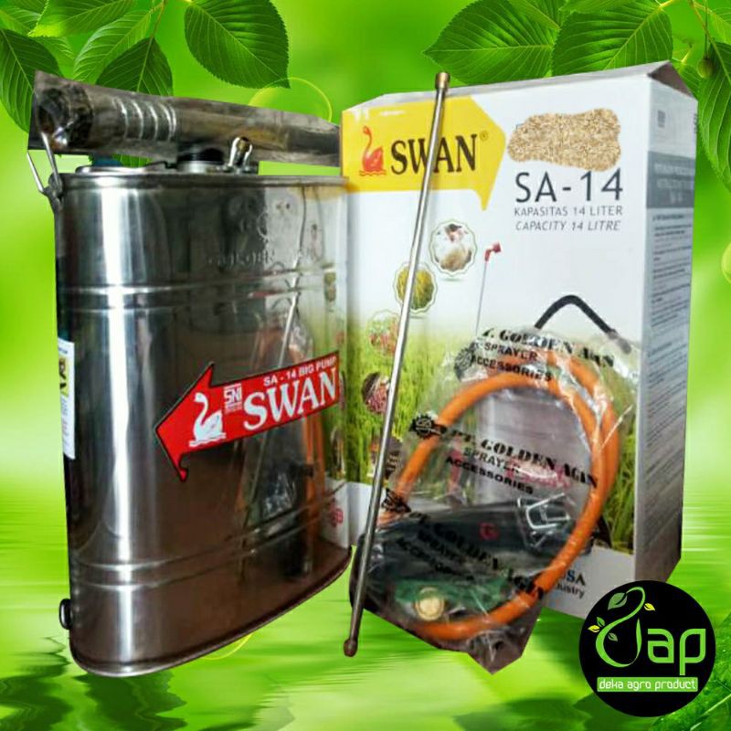 Jual ALAT SEMPROT PERTANIAN MANUAL/SEMI AUTO KAPASITAS 14 LTR SWAN SA ...