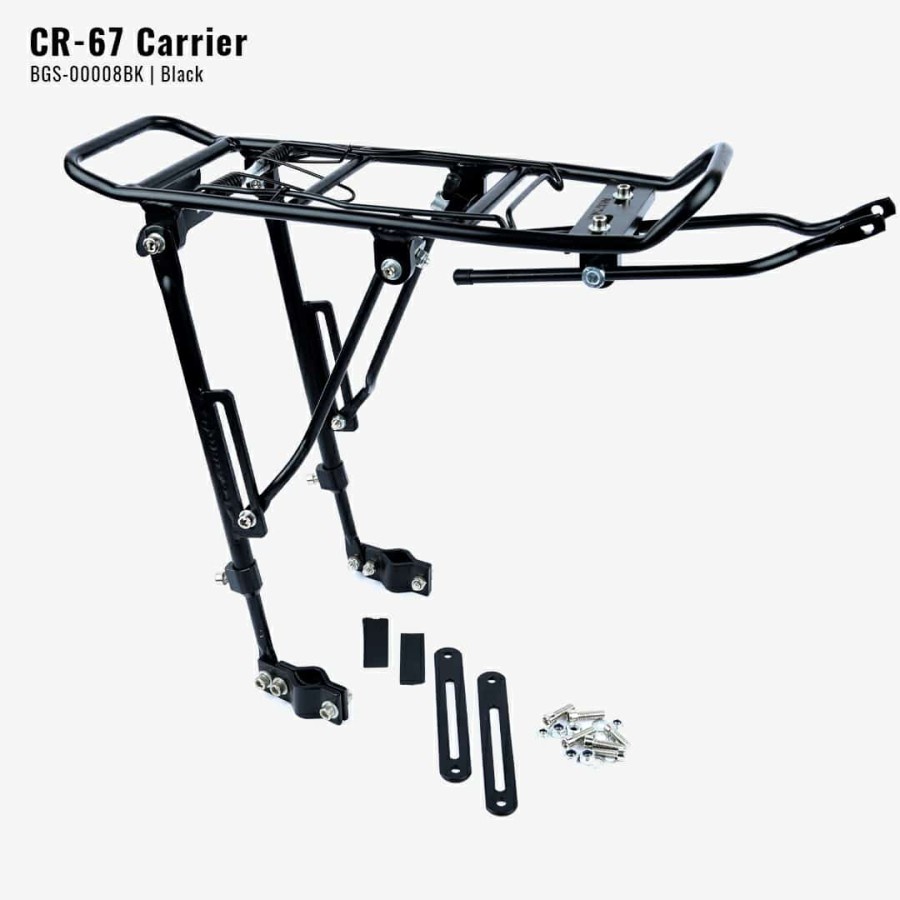 Jual RAK BAGASI BELAKANG SEPEDA MTB TOURING ALLOY TAIWAN - STRUMMER ...