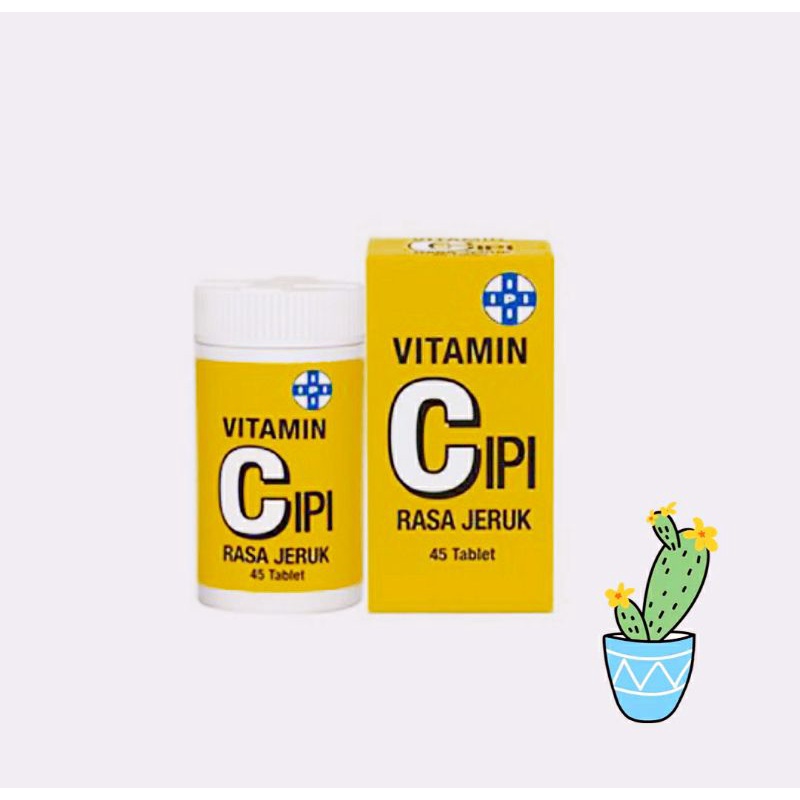 Jual Vitamin C IPI rasa Jeruk isi 45-JB | Shopee Indonesia