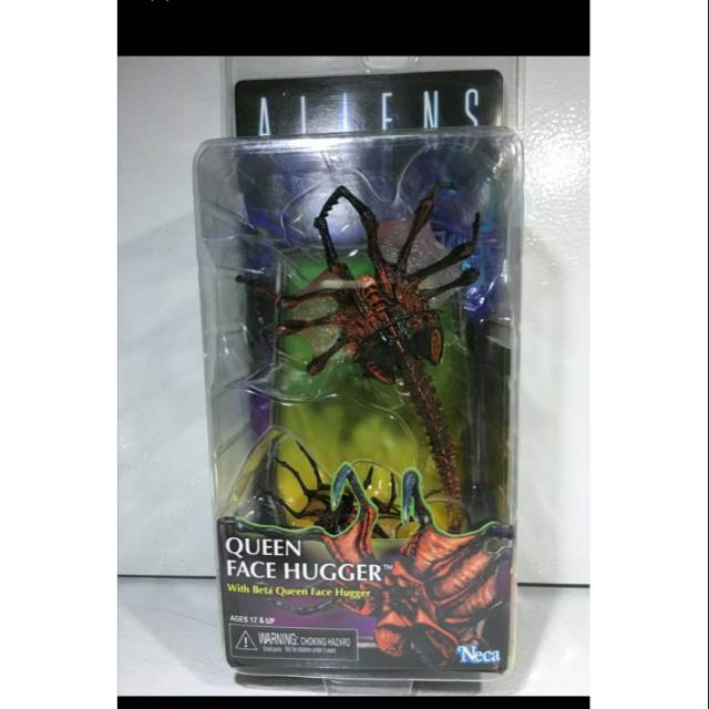 Jual Aliens queen face hugger with beta queen face hugger alien neca ...