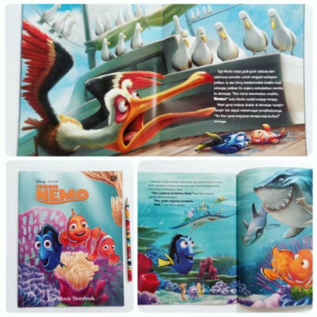 Jual Buku Finding Nemo | Shopee Indonesia
