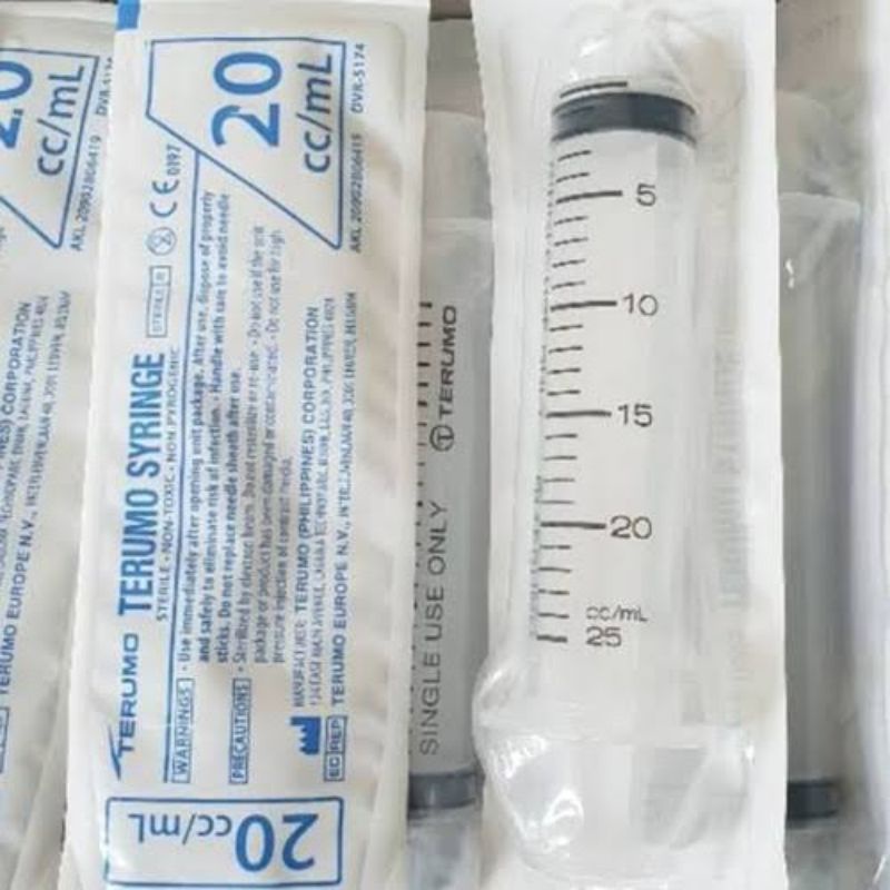 Jual Terumo spuit 20 cc per pcs | Shopee Indonesia