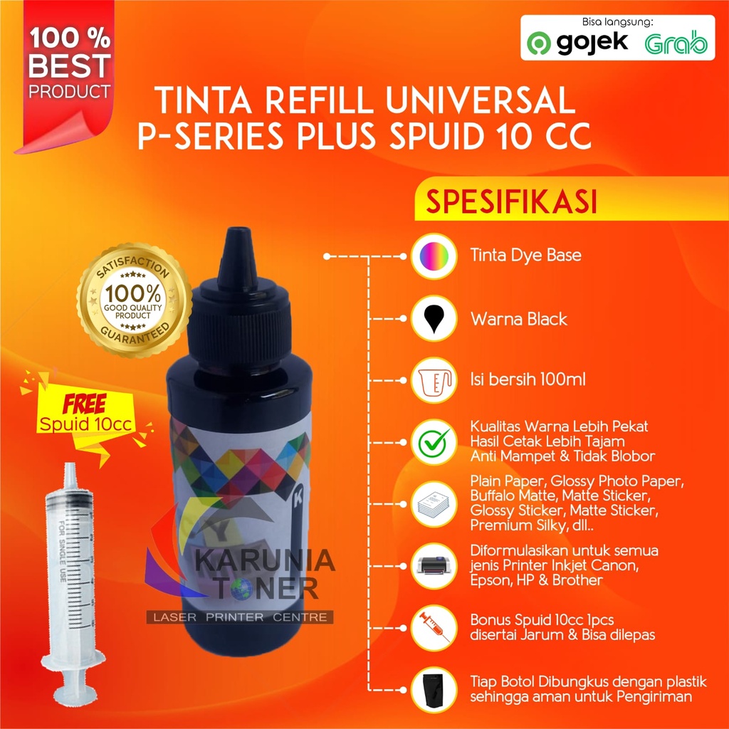 Jual Tinta Refill KOREA Best Quality Cartridge Canon PG810 CL811 PG-810 ...