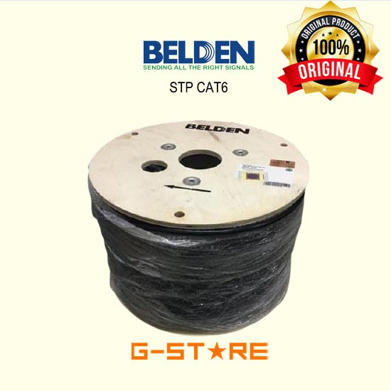 Jual KABEL BELDEN STP OUTDOOR CAT6 50106F 305 Meter ORIGINAL CAT 6 ...
