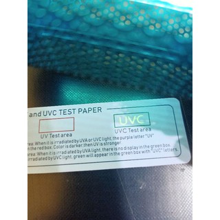 Jual UV and UVC test paper. Tes kadar dan jenis UV | Shopee Indonesia