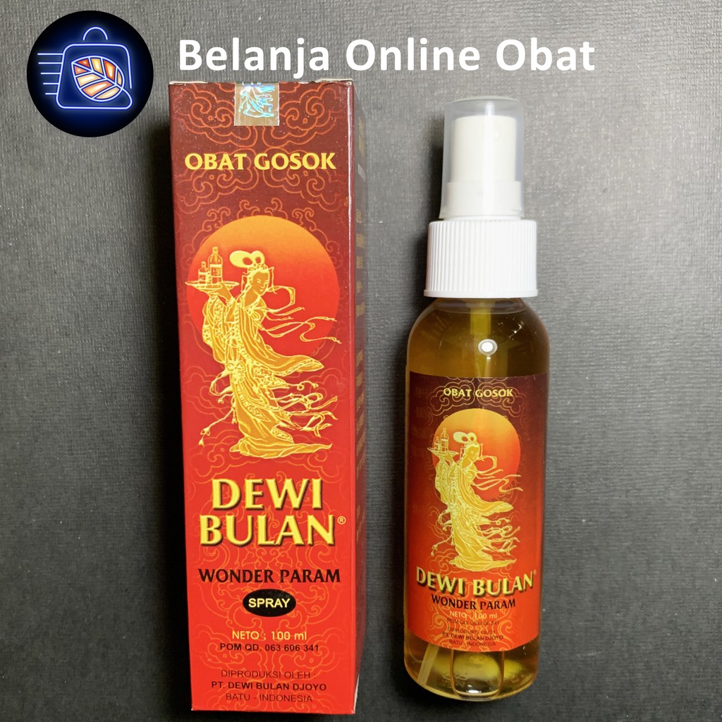 Obat Gosok Dewi Bulan 100ml ( Spray ) // Minyak gosok nyeri otot dan ...