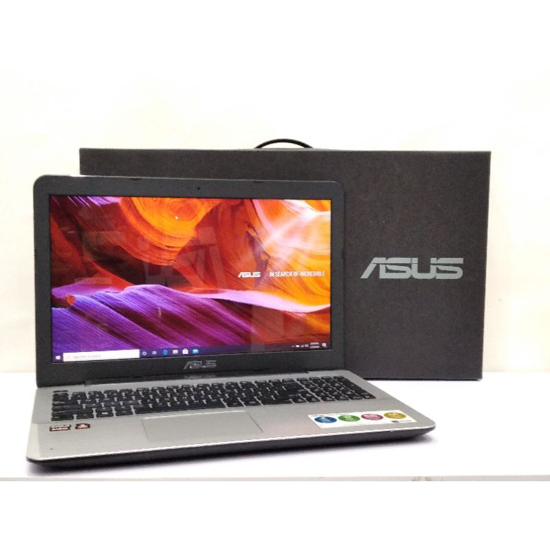 Jual ASUS X555Q AMD A12-9725P DUAL VGA RAM 8GB/HDD 1TB FULLSET | Shopee Indonesia