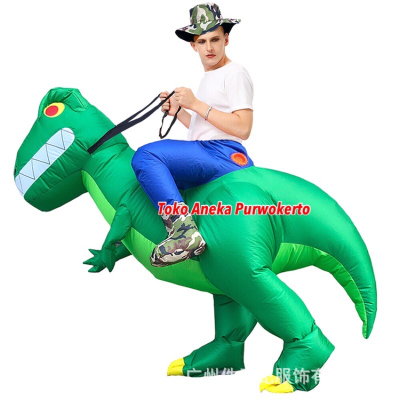 Jual KOSTUM DINO JUMBO LUCU FESTIVAL KARNAVAL BADUT COSPLAY HIBURAN ...