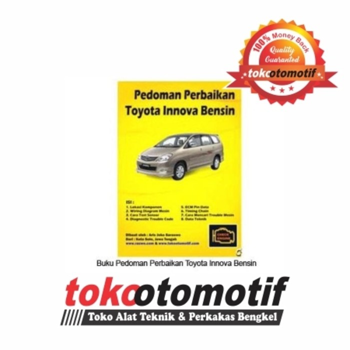 Pedoman Perbaikan Mobil Toyota Innova Bensin - Data / Diagram Teknis ...