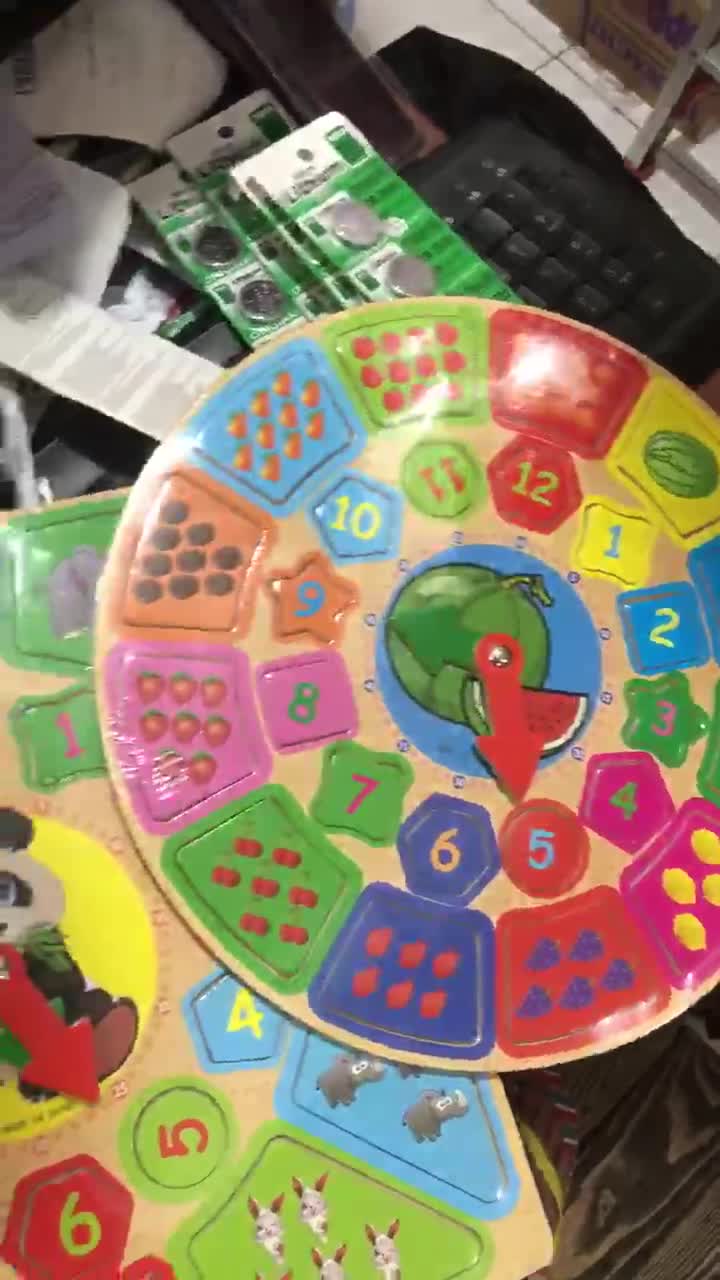 Jual puzzle kayu jam penjumlahan | Shopee Indonesia