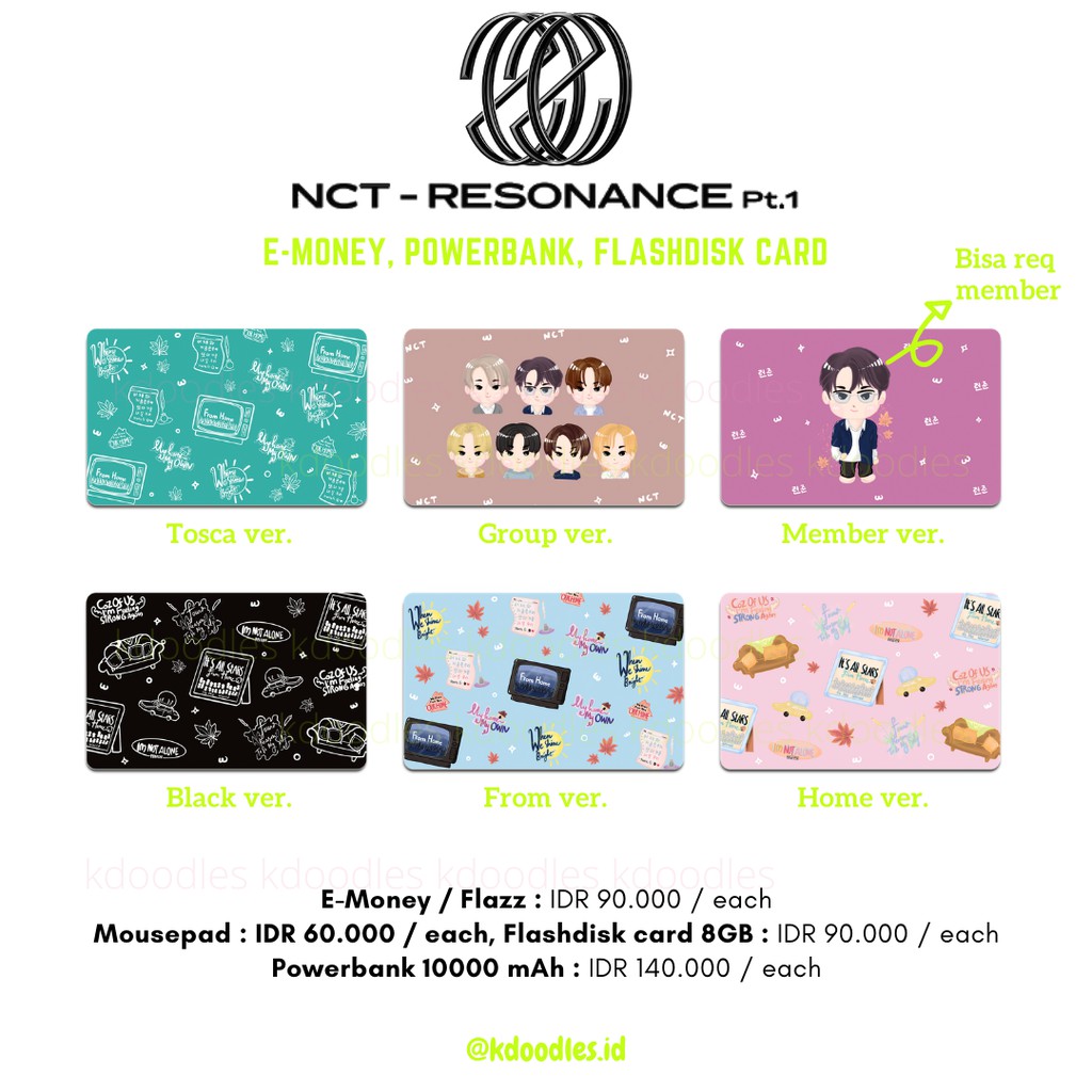 Jual NCT U - From Home Emoney / Flazz / Brizzi, Powerbank, Flashdisk ...