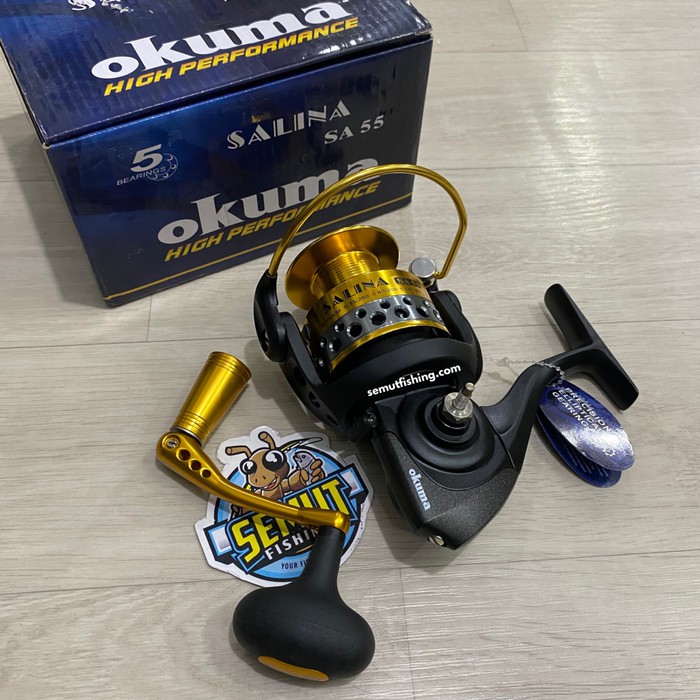 Jual OKUMA SALINA - SA55 SPINNING REEL | Shopee Indonesia