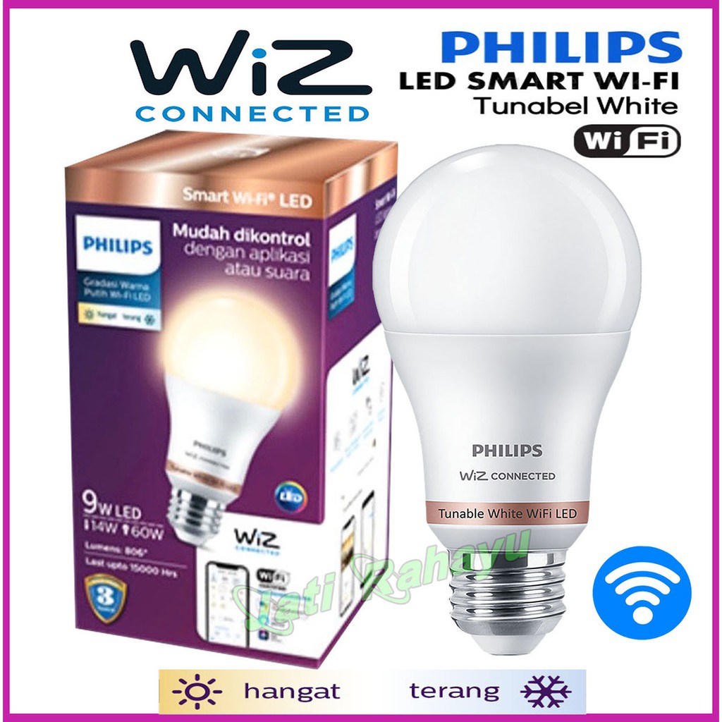 PHILIPS LED WIFI RGB FULL COLOR & TUNABLE WHITE 9W 9 WAT | Shopee Indonesia PHILIPS LED WIFI RGB FULL COLOR & TUNABLE WHITE 9W 9 WAT | Shopee Indonesia
