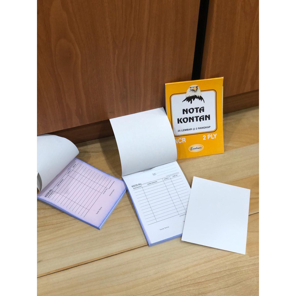(5 Piece) Buku Nota Kontan Kecil 2 Ply NCR / nota kontan 2 rangkap ...