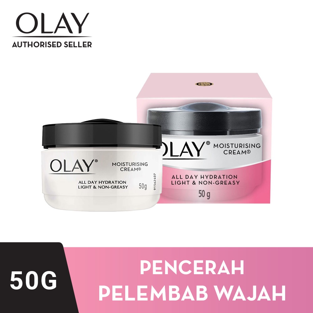 Jual Olay Krim Pelembab Pencerah Wajah Natural White Moisturising Cream ...
