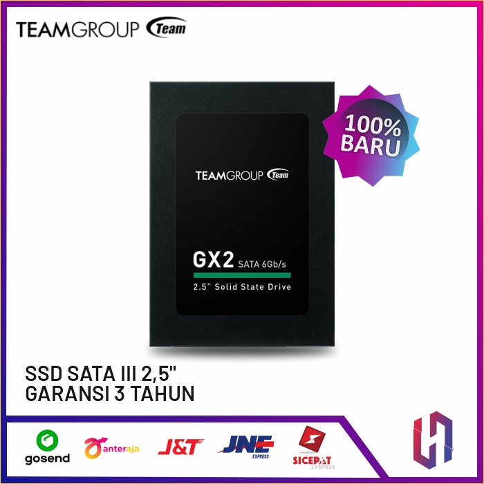 Jual SSD 256GB TEAM ELITE GX2 SATA III 2.5" | Shopee Indonesia