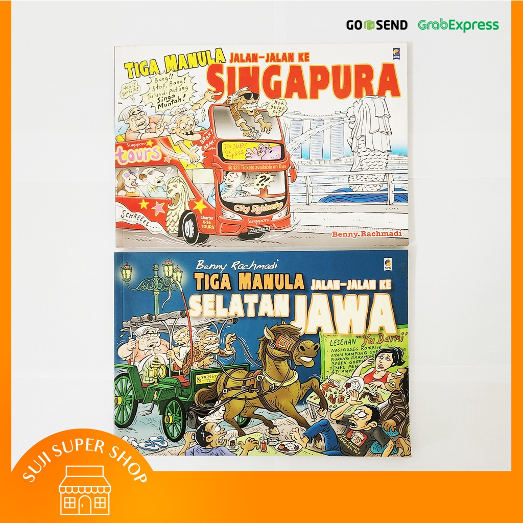 Jual Paket Bundle Komik Tiga Manula Jalan-jalan ke Singapura dan ...