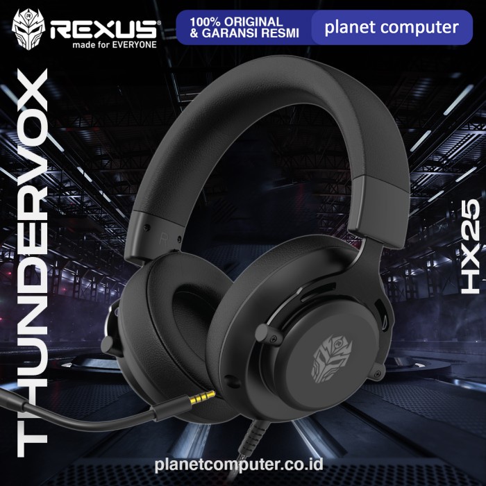 Jual Rexus HX25 Thundervox Stream Headset Gaming | Shopee Indonesia