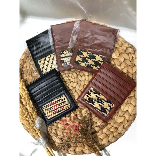 Jual Card holder rotan bolak balik/anyaman rotan/indang apang galeri ...