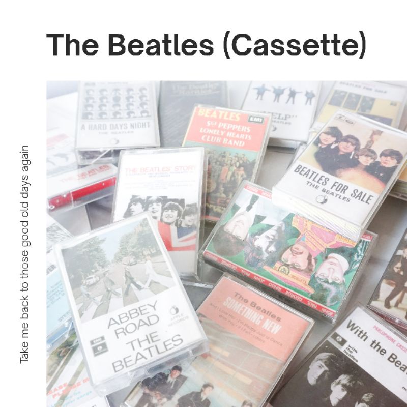 Jual Rarity - The Beatles Cassette | Kaset Pita Fanmade | Unofficiall Kaset Tape | Shopee Indonesia