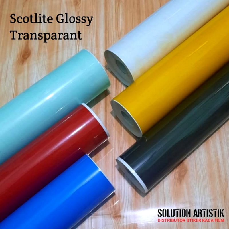 Jual Stiker Scotlite Transparant Lebar 45cm | Shopee Indonesia