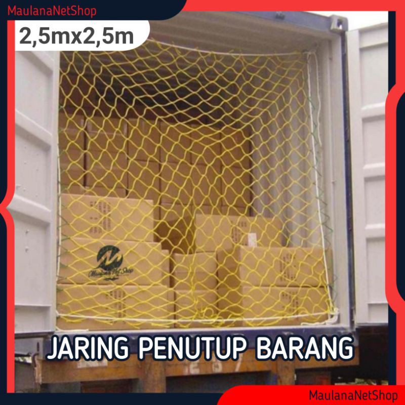 Jual Jaring Penutup Barang 2,5mx2,5m/Jaring Kontainer/Truck/Jaring ...