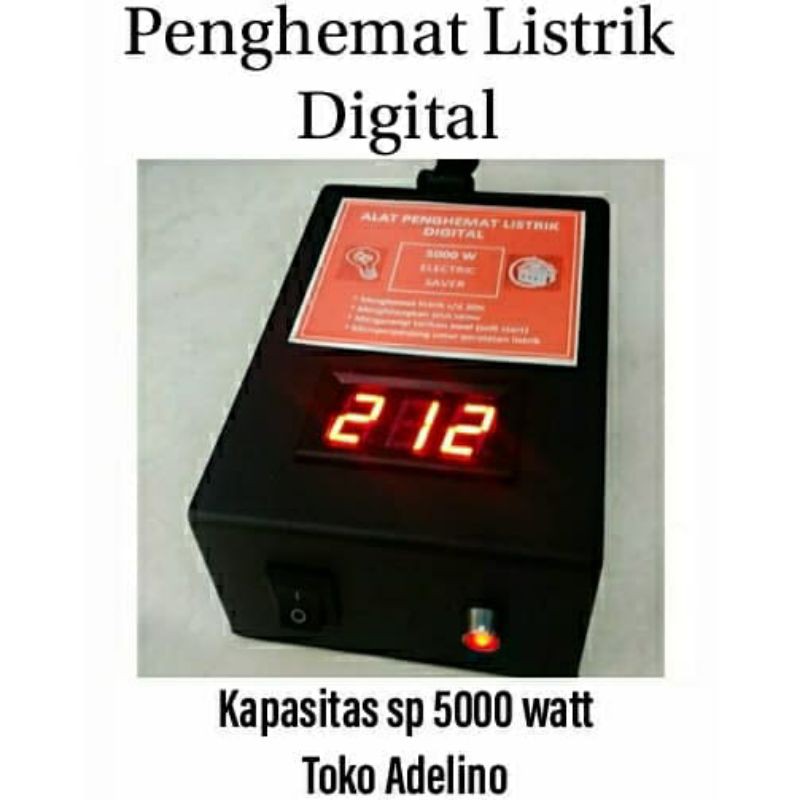 Jual penghemat listrik digital, Electric Energy Saver Digital 0 ...