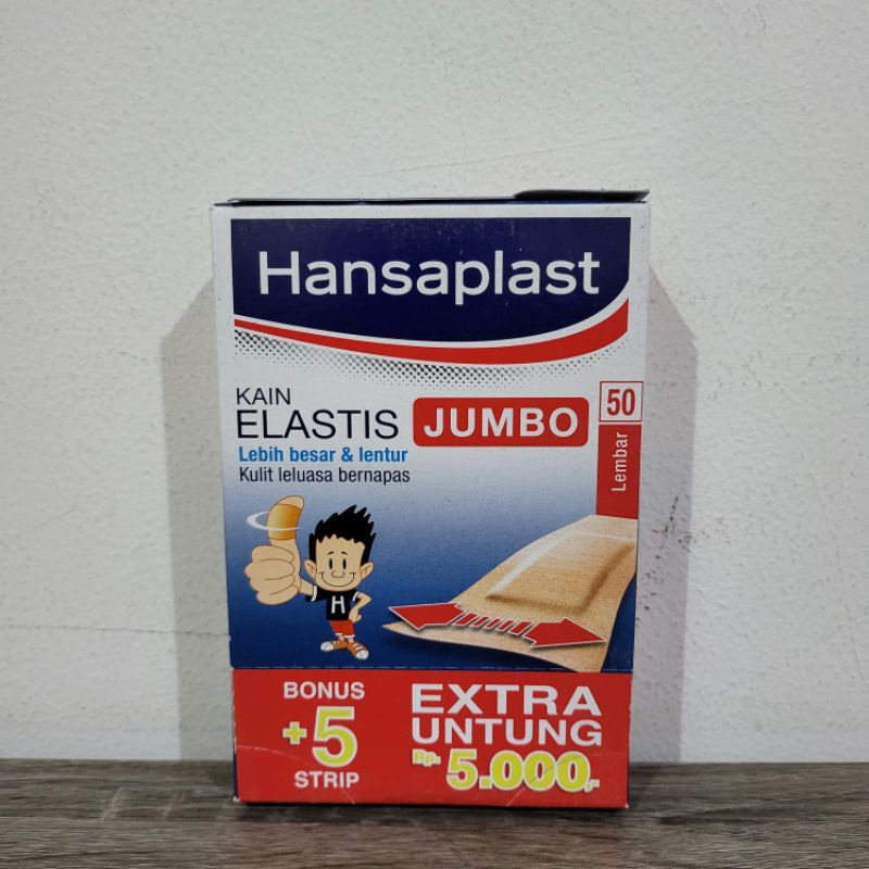 Jual Hansaplast jumbo plester 1 box isi 50 pcs | Shopee Indonesia