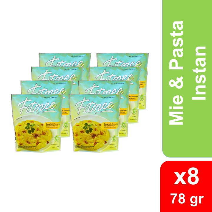 Jual Fitmee Carbonara 78 gr 8-Pack Indonesia|Shopee Indonesia
