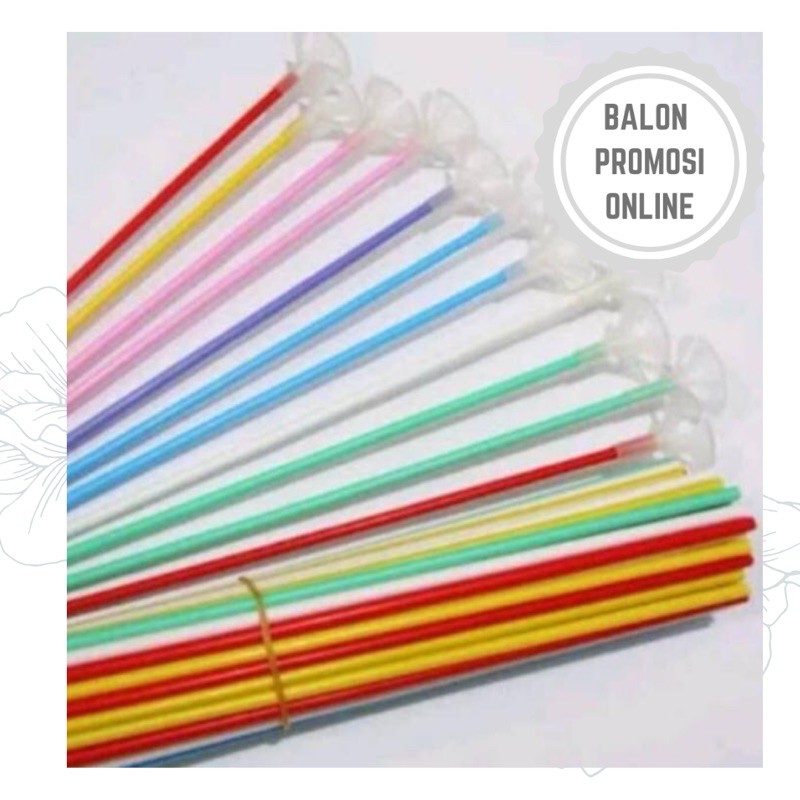 Jual stick dan Cup Balon Latex 12in min 100 pcs | Shopee Indonesia