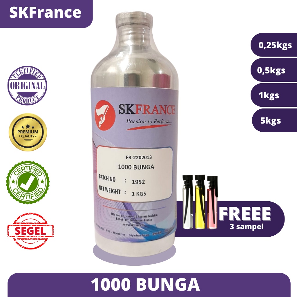 Jual Bibit Parfum 1000 BUNGA By SKFrance | SERIBU BUNGA | Minyak wangi ...