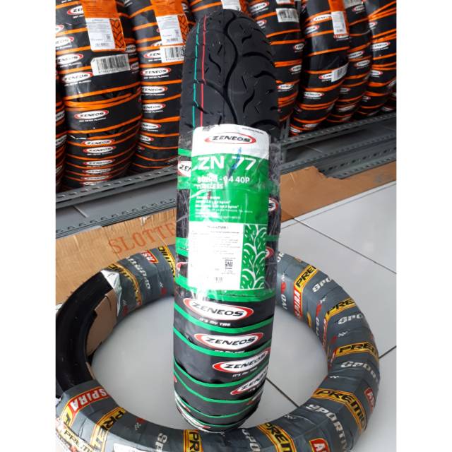 Jual Ban ZENEOS ZN77 80.90.14 Ban Harian Motor Matic Mio Fino Vario ...
