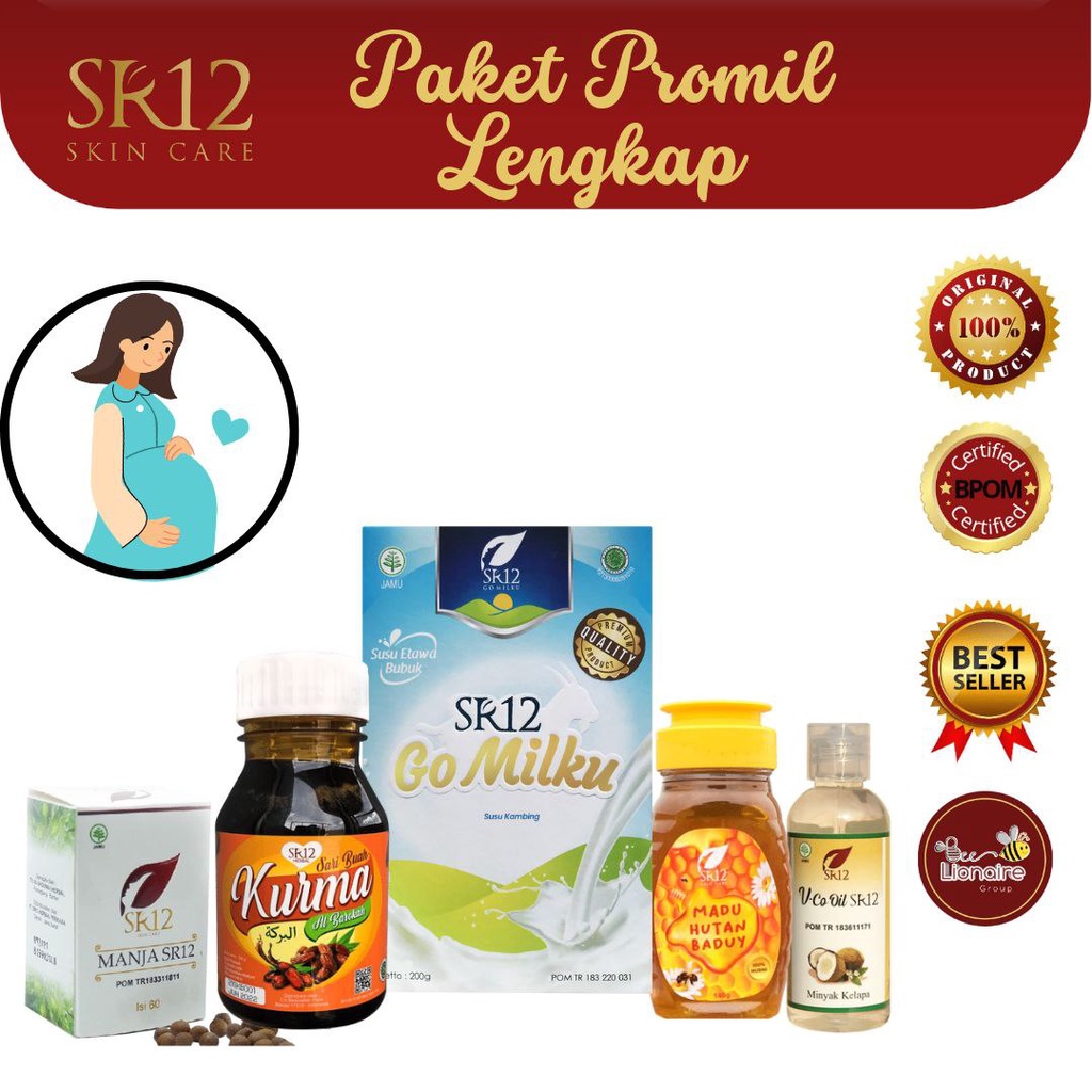 Jual PAKET PROMIL LENGKAP DARI SR12 / BUMIL / BUSUI / DI PERCAYA BANYAK PENGGUNA DAPAT MEMBANTU ...