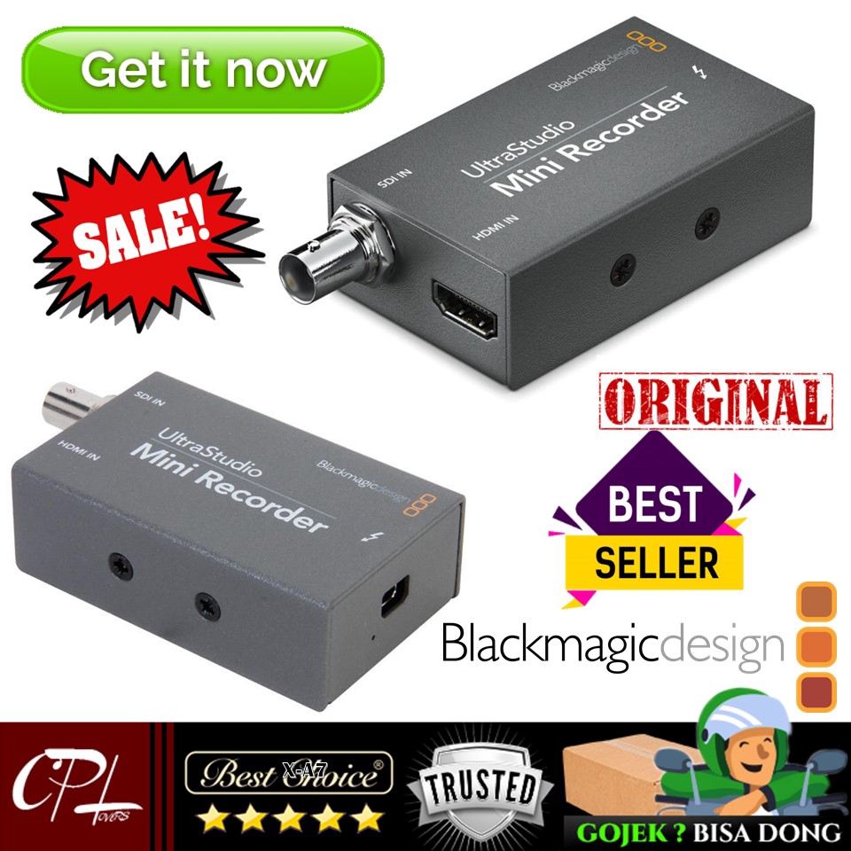 Jual Blackmagic Design Ultra Studio Mini Recorder Indonesia|Shopee ...