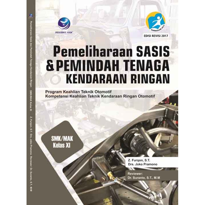 Jual Buku Pemeliharaan Sasis & Pemindah Tenaga Kendaraan Ringan - SMK/MAK Kelas XI | Shopee ...