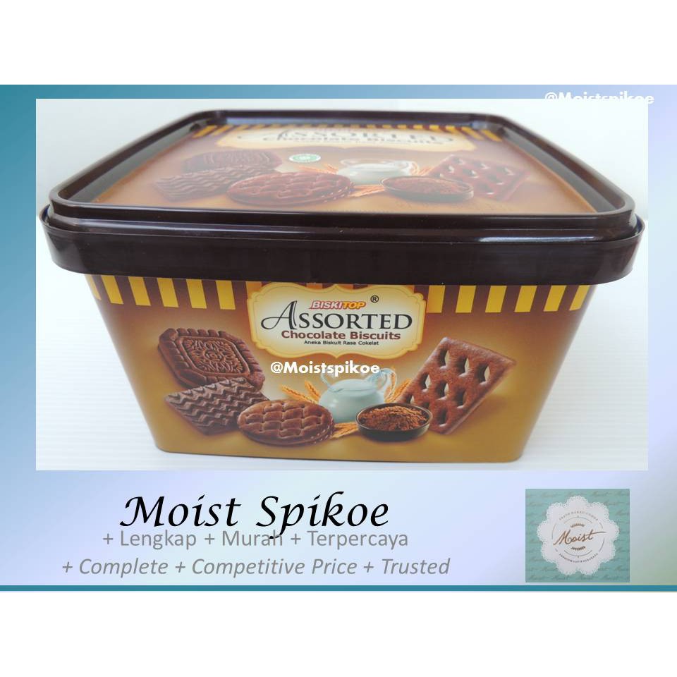 Jual BISKITOP ASSORTED BISCUITS BISKUIT 400GR | Shopee Indonesia
