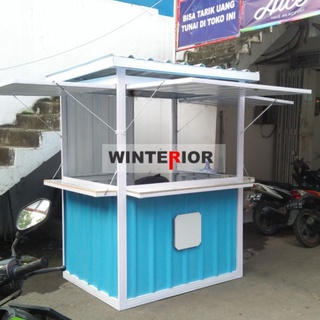 Jual Booth Container / Gerobak Jualan Angkringan / Booth Gerobak ...