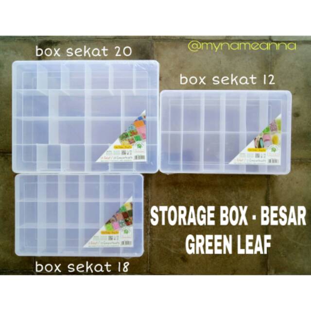 Jual SEKAT 20 - 18 - 12 - 6 18 - 6 23 - 3 STORAGE BOX - KOTAK PERKAKAS ...