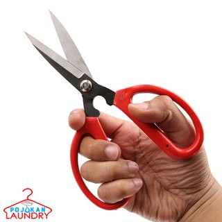 Gunting Potong Bahan Kain Craftman Cut 8" / Gunting Craftman Merah ...