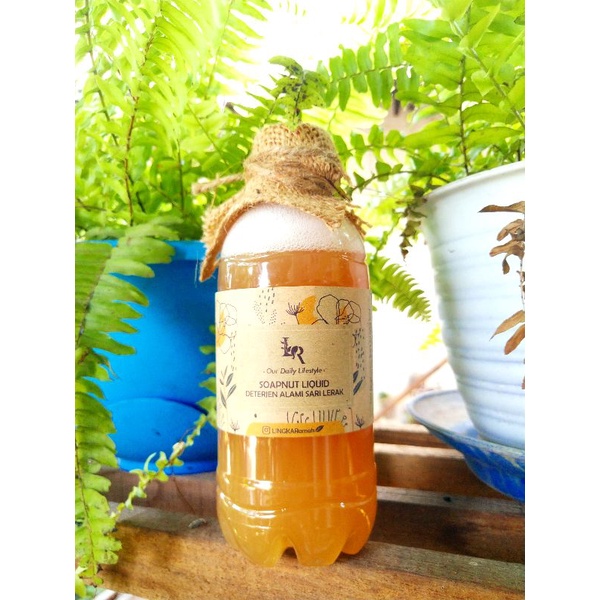 Jual (330ml) Sabun Lerak Cair - Detergent Ramah Lingkungan - Organic ...