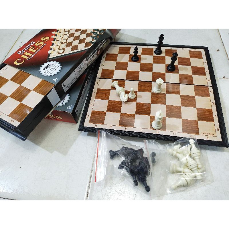 Jual Catur Magnet Papan Catur Brain Chess (Board Game / Mainan Papan ...