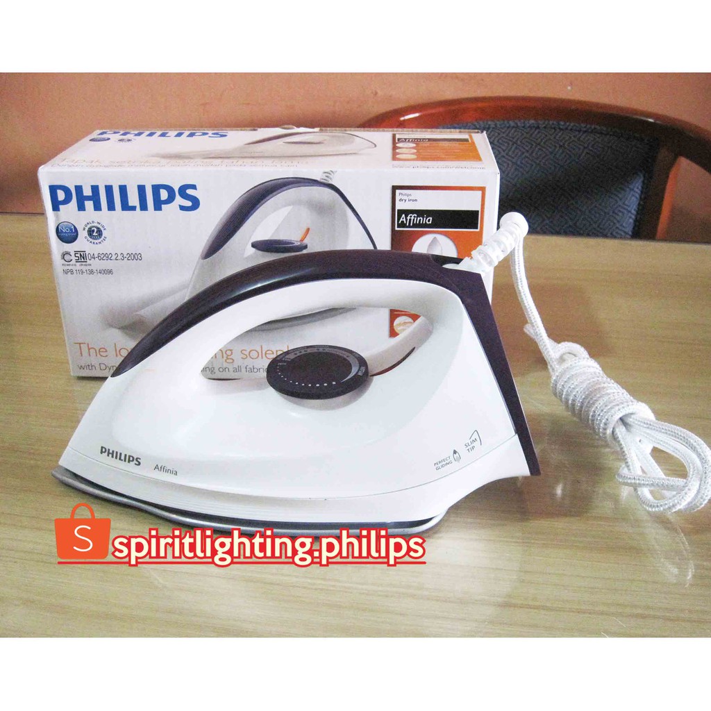Jual PHILIPS Setrika GC160 Affinia / Setrika Kering MADE IN INDONESIA ...