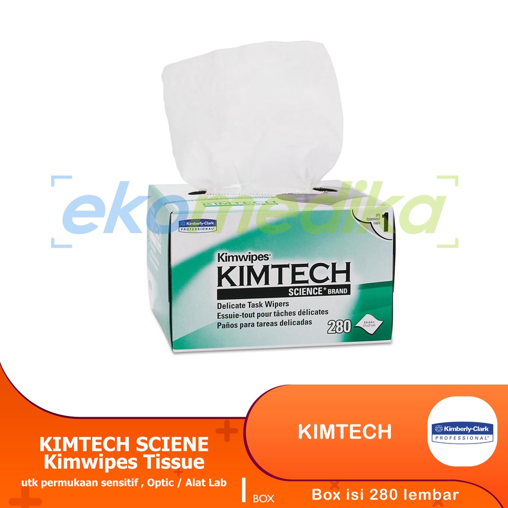 Jual Kimtech Science Kimwipes / Tissue Optic / Lensa microskop / tissu ...
