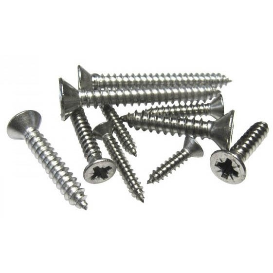 Jual Skrup Tapping Screw FH Sekrup Kepala Rata 6 x 3/8" Inch Lion 2000 ...