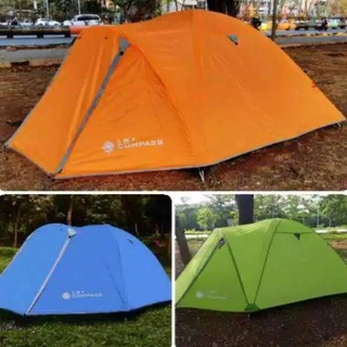Jual tenda camping gunung compass lwy kap 4 - 5 orang frame fiber ...