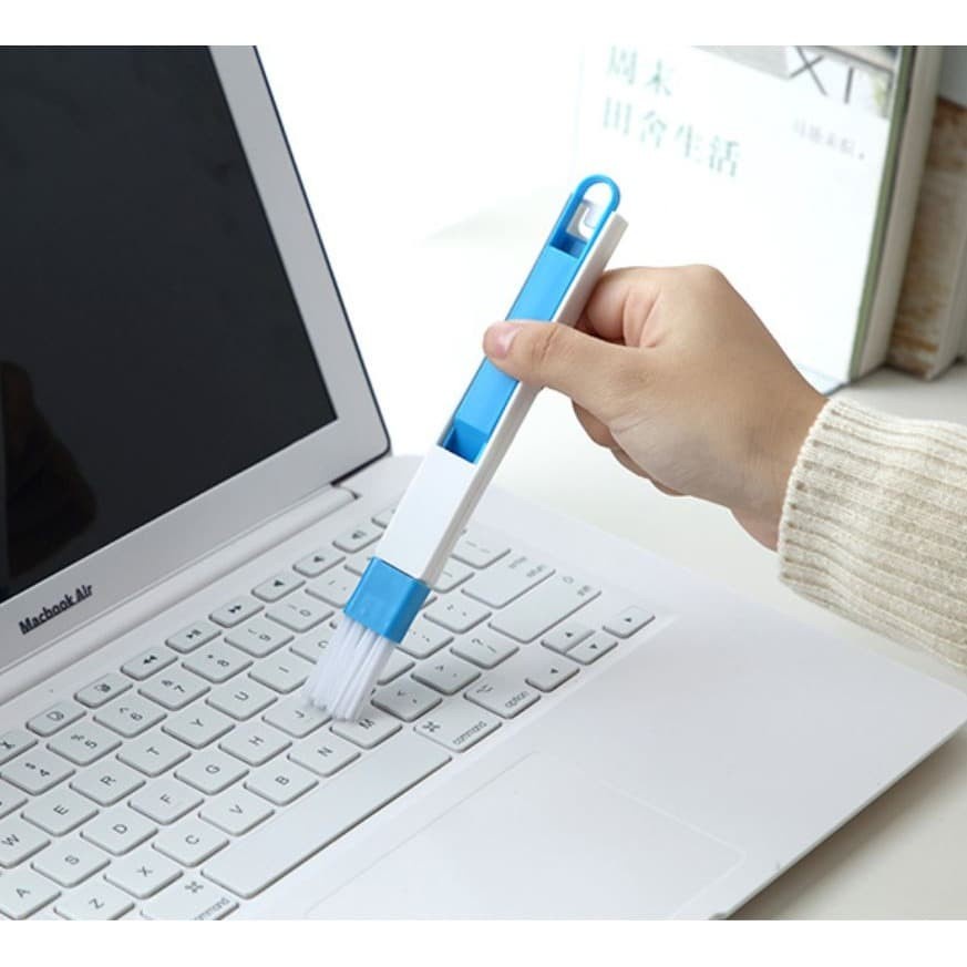 Jual Sikat Kuas Pembersih Keyboard Laptop Celah Jendela Dengan Pengki ...